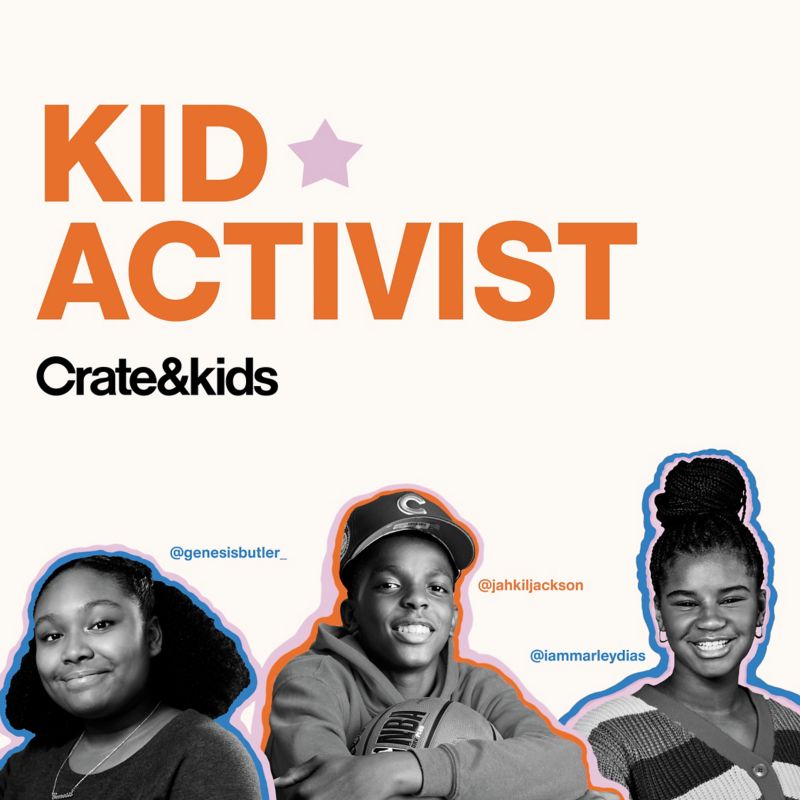 Donate $5 to Support Our Kid Activists | Crate and Barrel