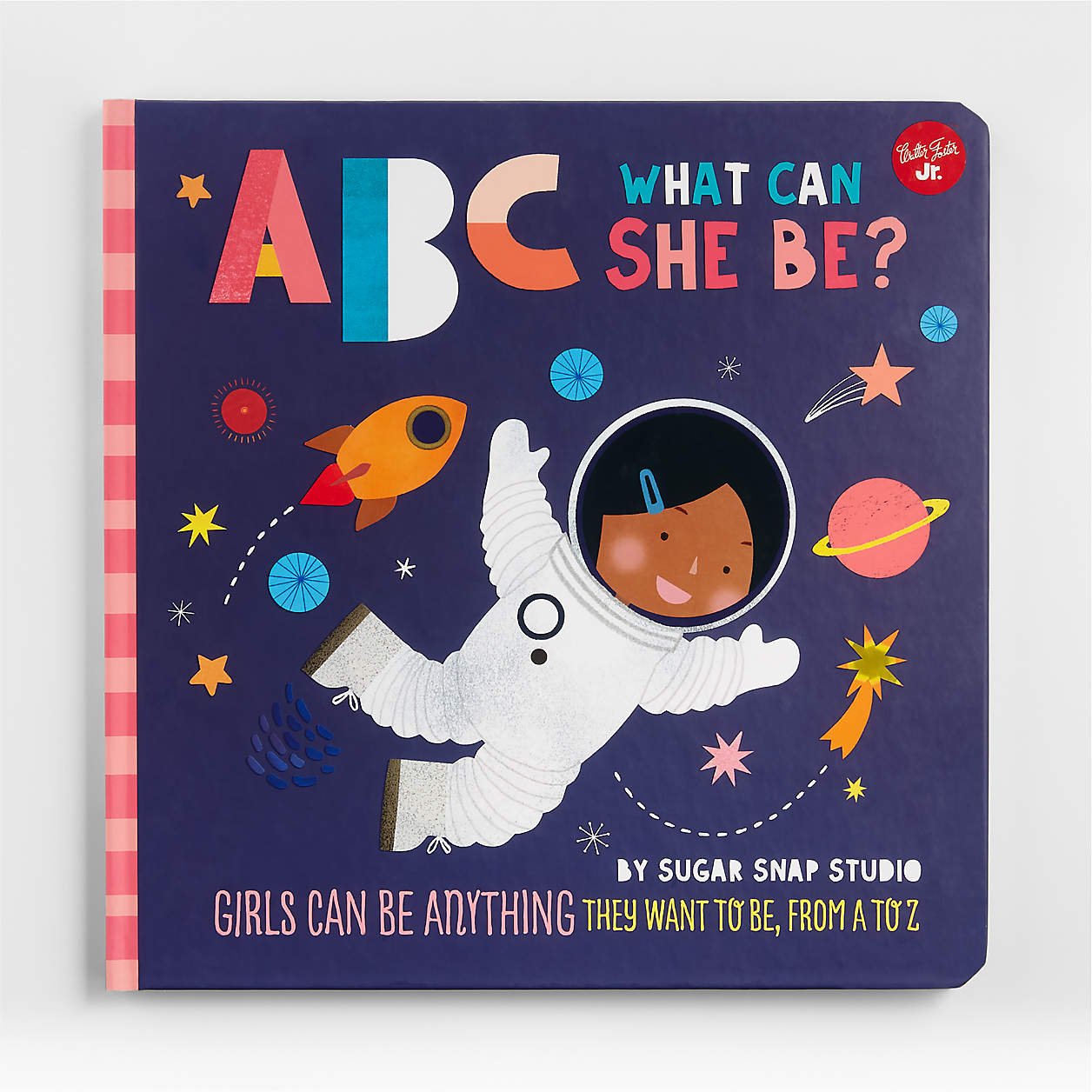 ABC: What Can She Be? Kids Board Book | Crate & Kids
