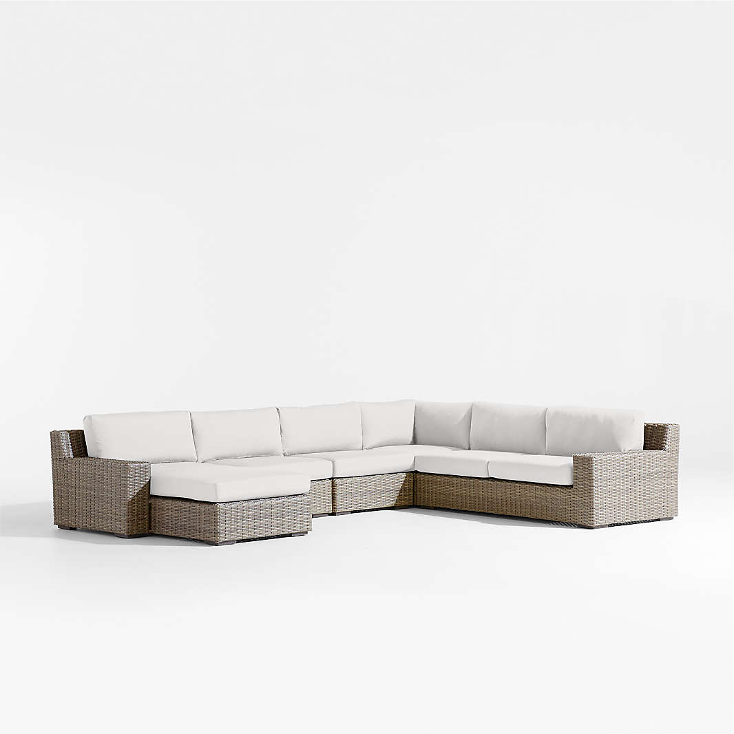 Outdoor Sectionals & L-Shaped Patio Sectional Sofas | Crate & Barrel Canada