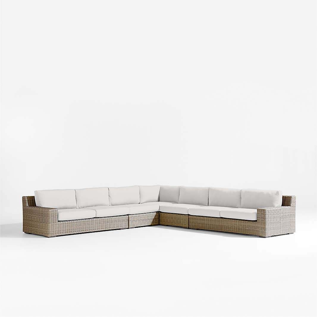 Outdoor Sectionals & L-Shaped Patio Sectional Sofas | Crate & Barrel