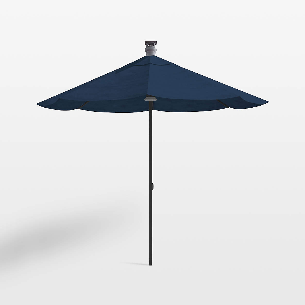 Above Height Series 9' Indigo Sunbrella Smart Umbrella + Reviews ...