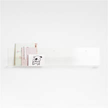 Now You See It Clear Acrylic Large Book Ledge + Reviews | Crate & Kids