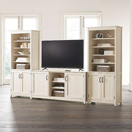 White Entertainment Centers | Crate & Barrel