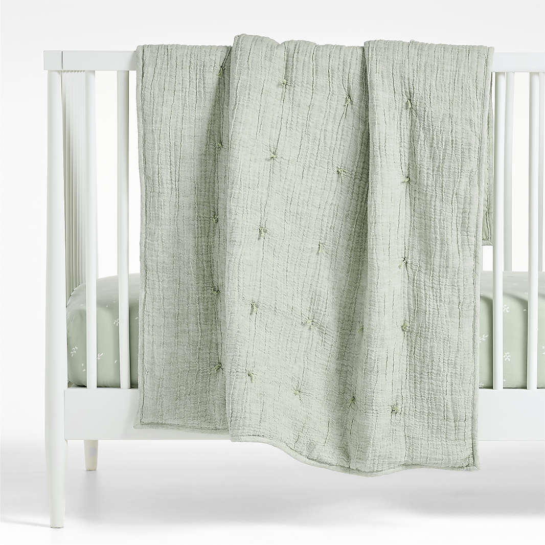 Modern Gender Neutral Crib Bedding for the Nursery | Crate & Kids