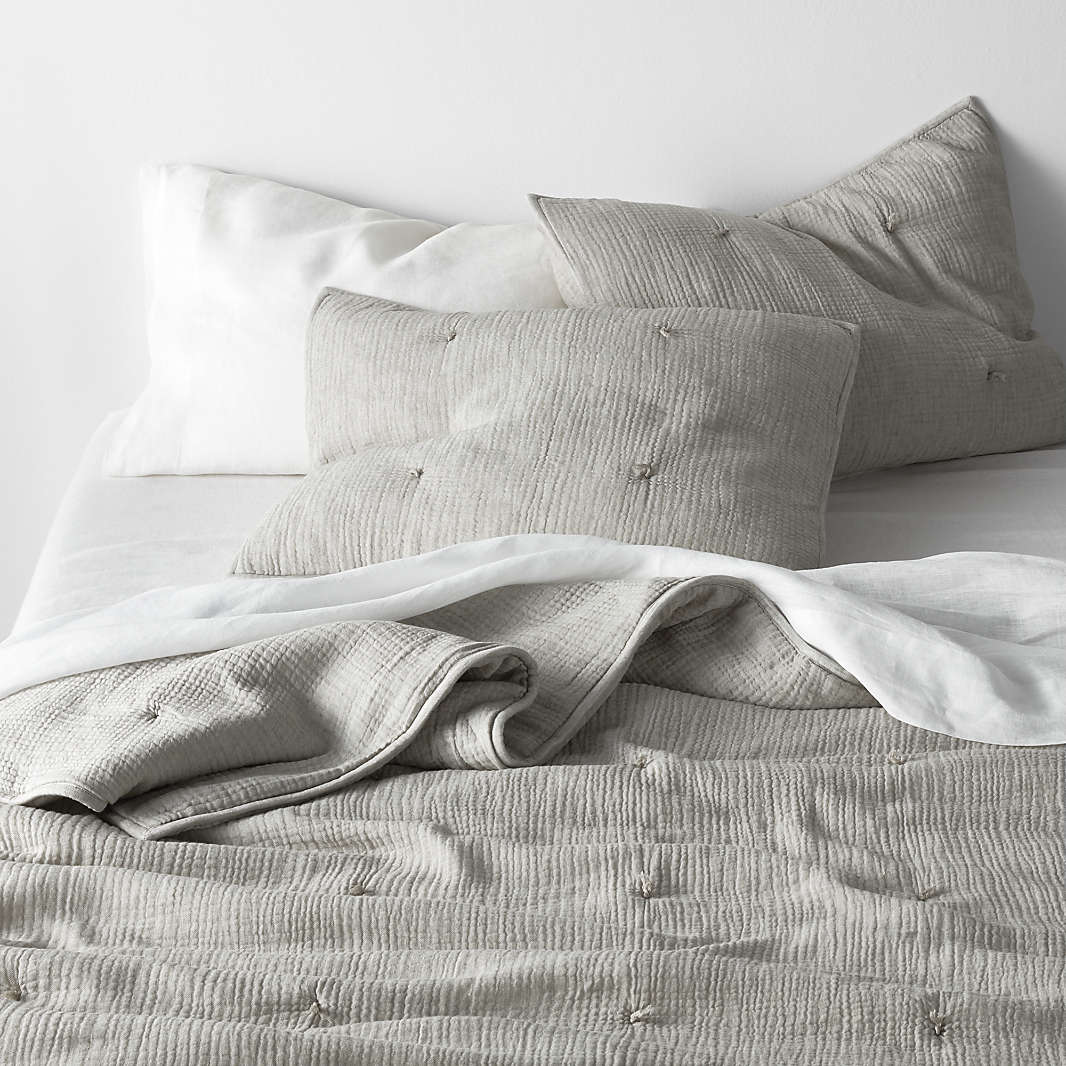 Organic Cotton Quilts & Coverlets | Crate & Barrel