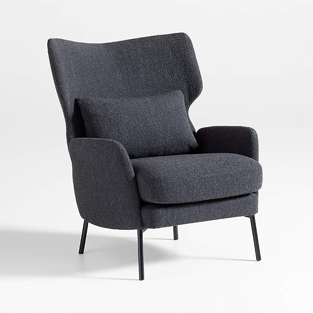Alva Wingback Accent Chair + Reviews | Crate & Barrel Canada