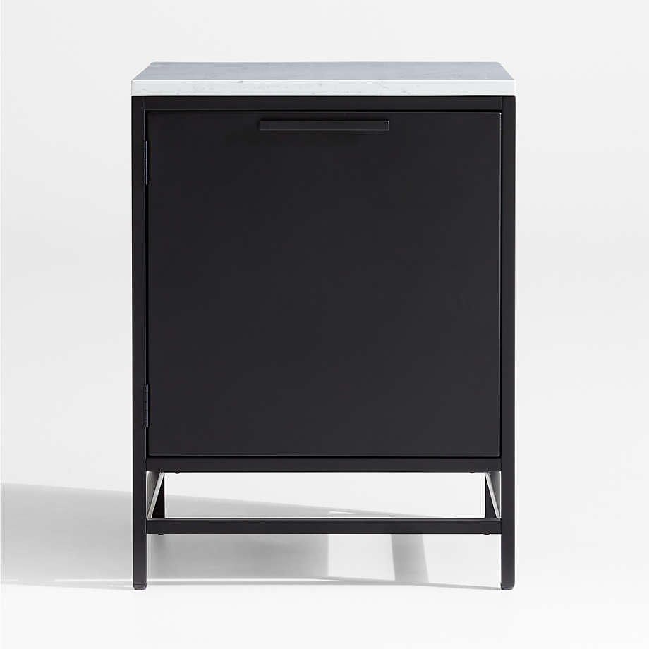 Alfresco Black Single Outdoor Kitchen Cabinet + Reviews | Crate & Barrel