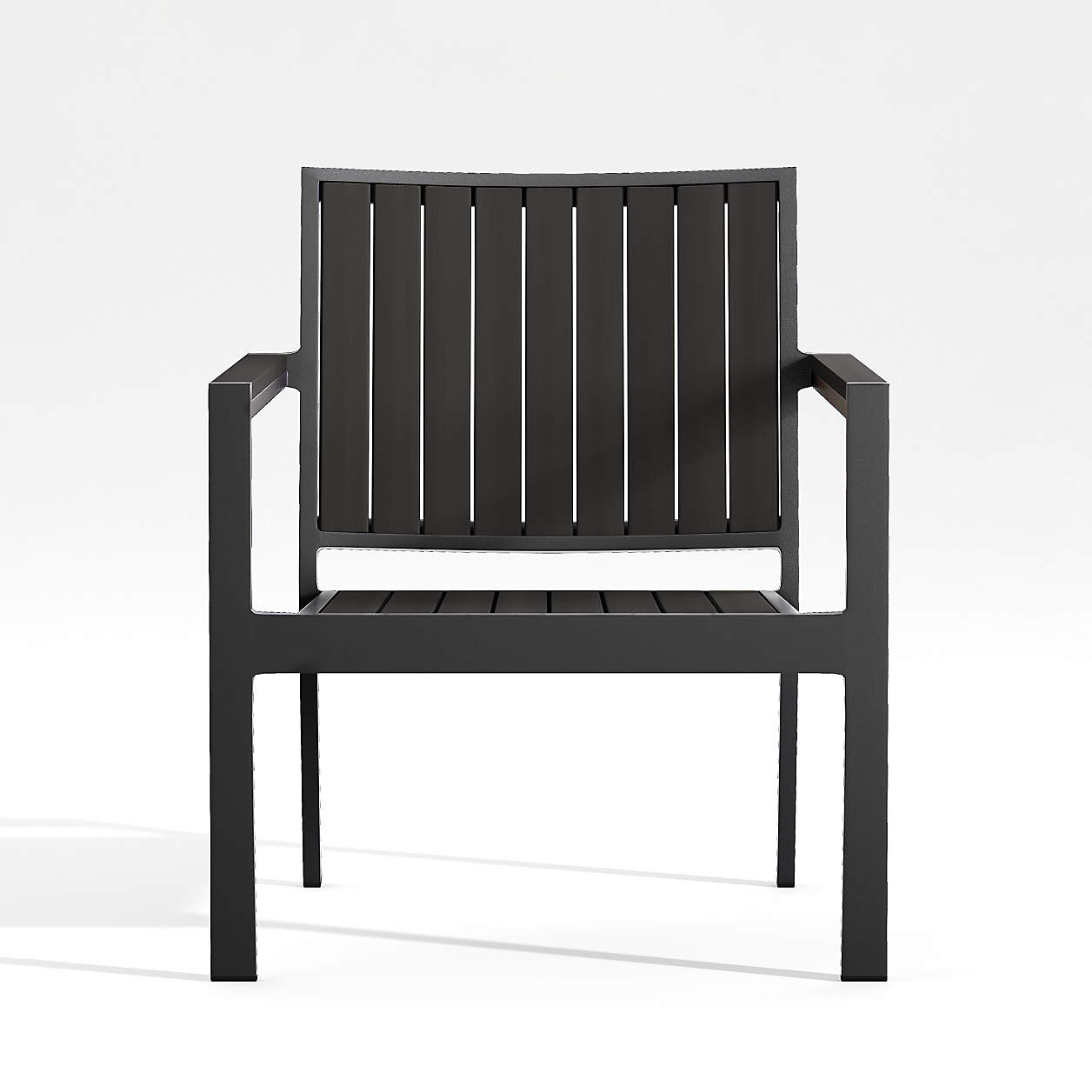 Alfresco Black Outdoor Lounge Chair | Crate & Barrel Canada