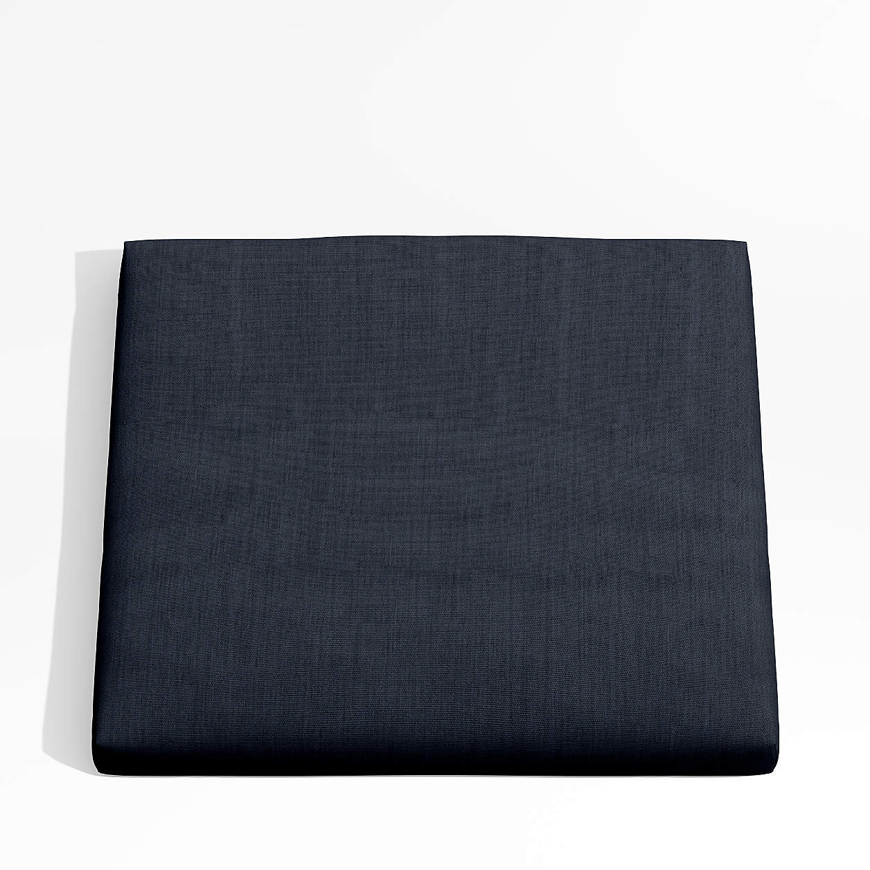 Alfresco Black Outdoor Dining Chair with Navy Blue Sunbrella Cushion ...