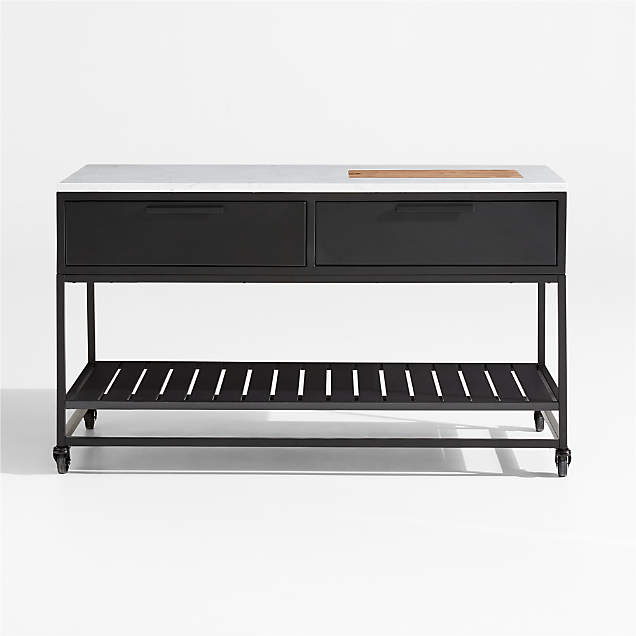 Alfresco Black Outdoor Storage Box + Reviews | Crate & Barrel