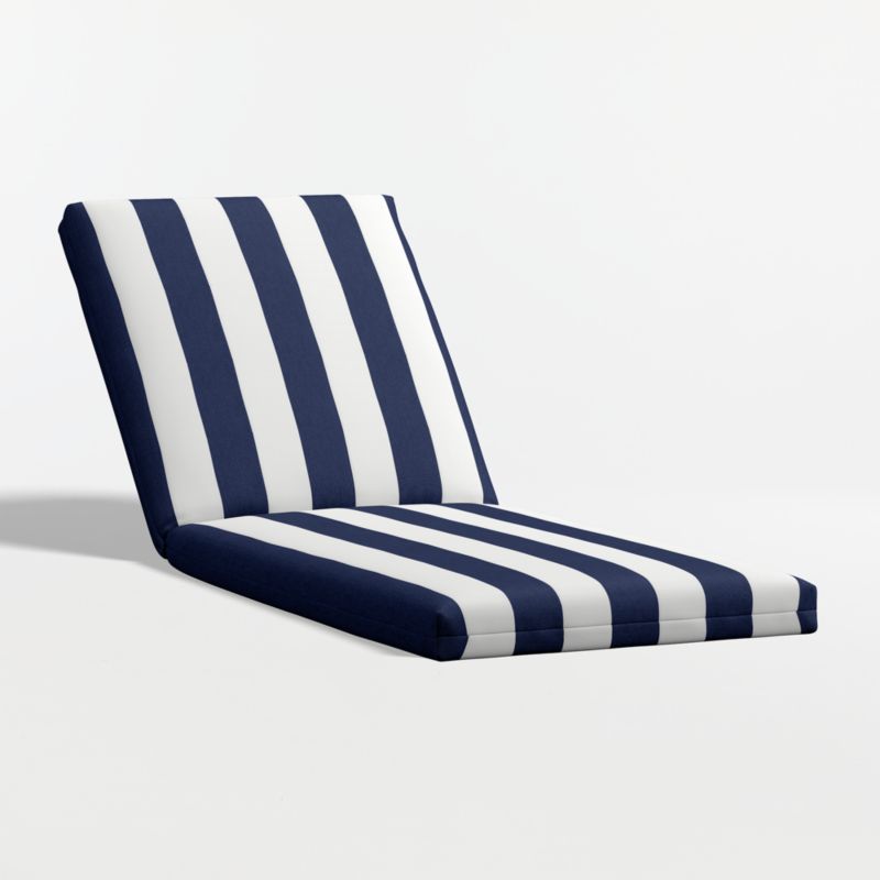 Replacement Alfresco Navy and White Cabana Stripe Sunbrella Outdoor Sun ...