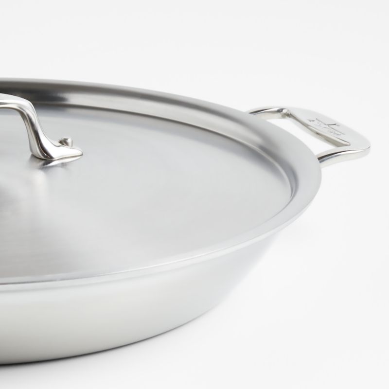 All Clad d3 13" Universal Stainless Steel Pan + Reviews | Crate ...