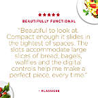 All-Clad 2-Slice Stainless Steel Toaster + Reviews | Crate & Barrel