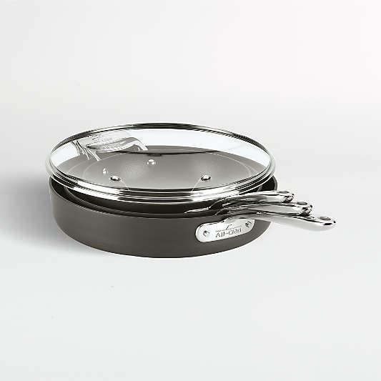 All-Clad Non-Stick Hard-Anodized Cookware | Crate & Barrel