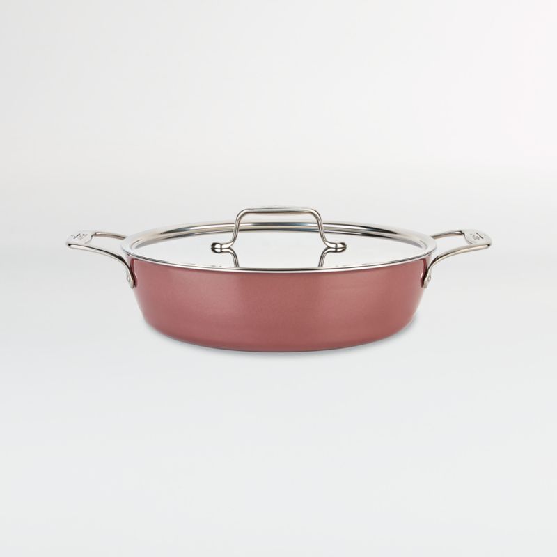 All-Clad FUSIONTEC Rose Quartz 4.5-Qt. Universal Pan with Lid + Reviews ...