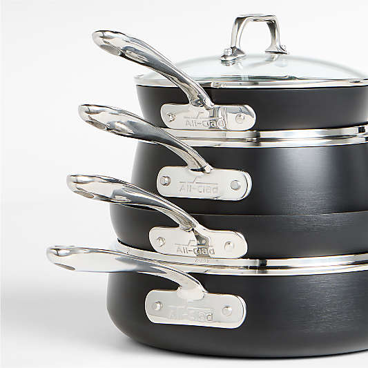 All-Clad HA1 Non-Stick Hard Anodized Cookware | Crate & Barrel