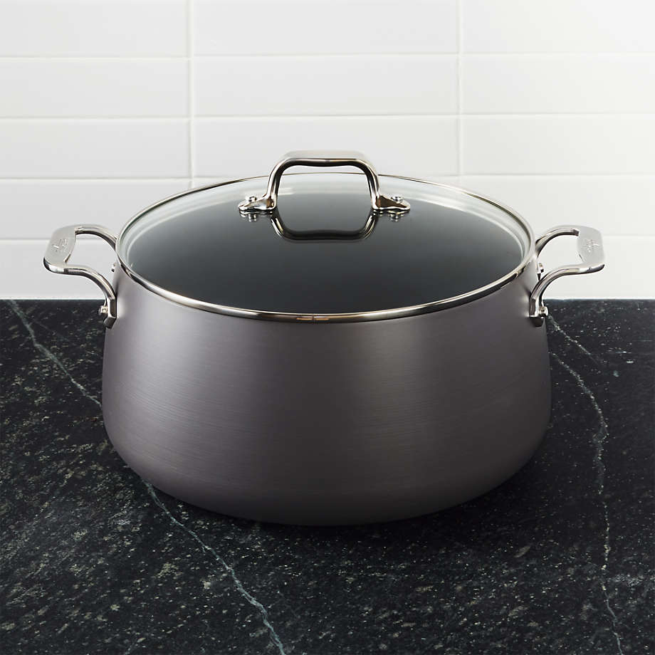 All-Clad HA1 Hard-Anodized Non-Stick 8-Qt. Stock Pot + Reviews | Crate ...