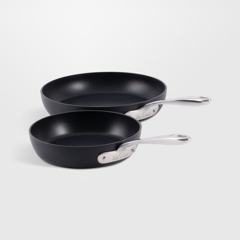 All-Clad HA1 Expert 8" & 10" Non-Stick Fry Pan Set | Crate & Barrel