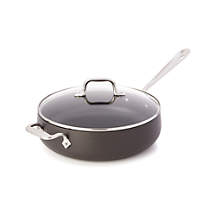 All-Clad HA1 Hard-Anodized Non-Stick 4-Qt. Saute Pan with Lid + Reviews ...