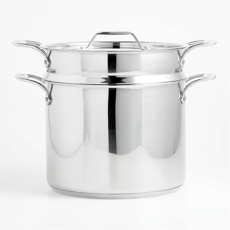 All-Clad Simply Strain 12-Qt. Stainless Steel Multipot with Insert ... All-Clad Simply Strain 12-Qt. Stainless Steel Multipot with Insert ...