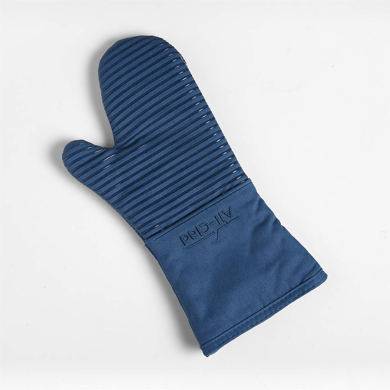 All-Clad Blue Oven Mitt + Reviews | Crate & Barrel