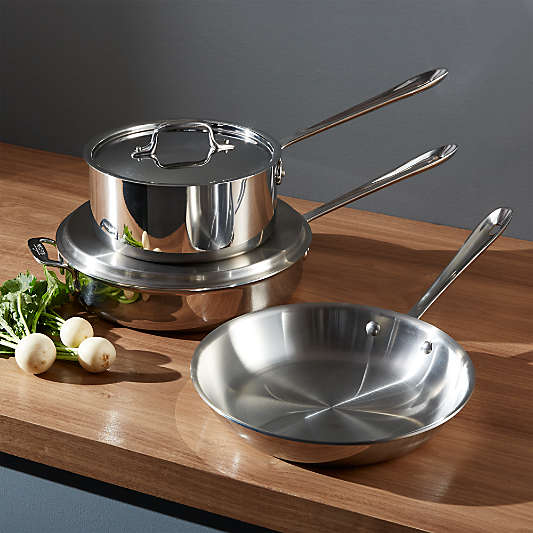 All Clad Cookware: Pots & Pans from AllClad | Crate & Barrel