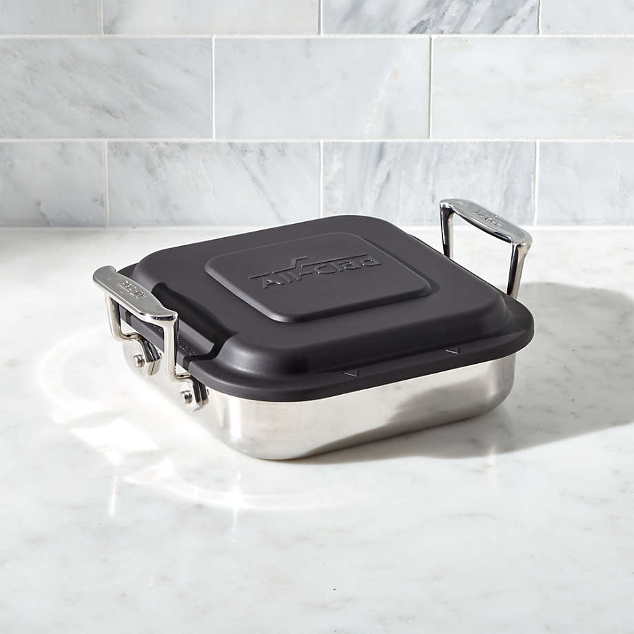 All-Clad Square Baker with Lid + Reviews | Crate & Barrel