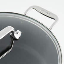 All-Clad HA1 Non-Stick 6-Qt. Dutch Oven with Lid, Acacia Wood Trivet ...