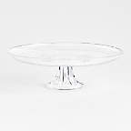 Alma Clear Cake Stand | Crate & Barrel