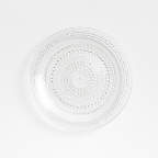 Alma Clear Glass Salad Plates, Set of 4 + Reviews | Crate & Barrel