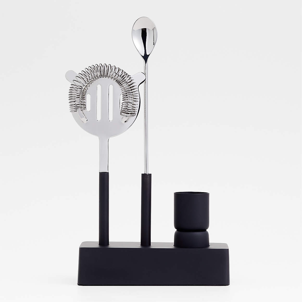 Ambrose Stainless Steel Bar Tools Set | Crate & Barrel