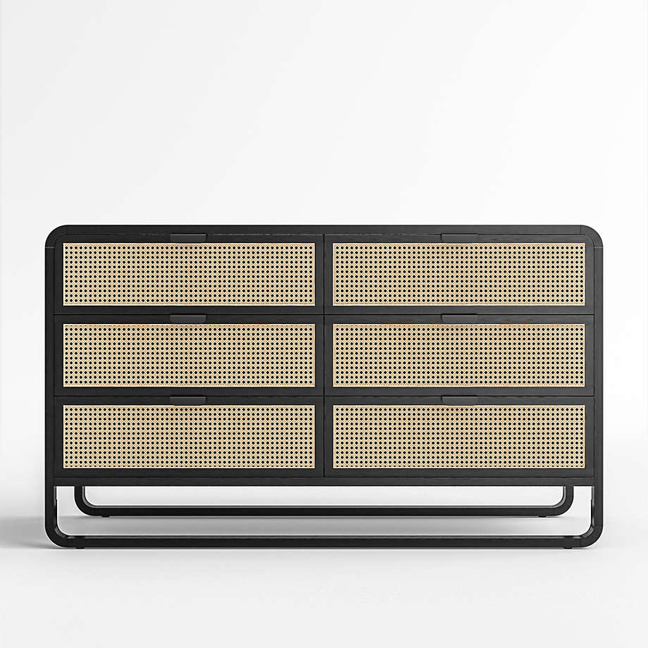 Anaise Cane Six-Drawer Dresser + Reviews | Crate & Barrel Canada