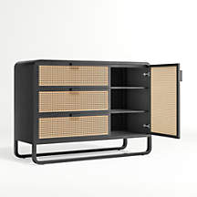 Anaise Cane 3-Drawer Chest + Reviews | Crate & Barrel Canada