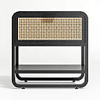 Anaise Cane Nightstand | Crate & Barrel