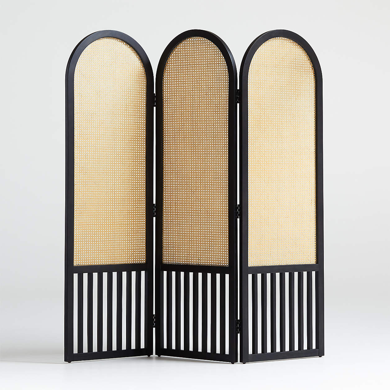 Anaise Cane Room Divider Screen | Crate & Barrel Canada