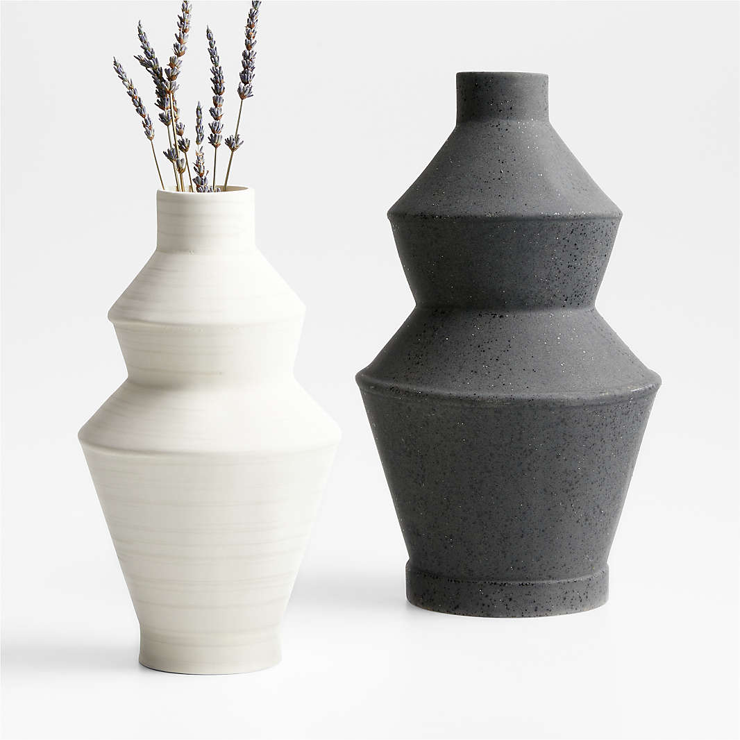Black Vases & Matte Black Vases for Indoors | Crate & Barrel
