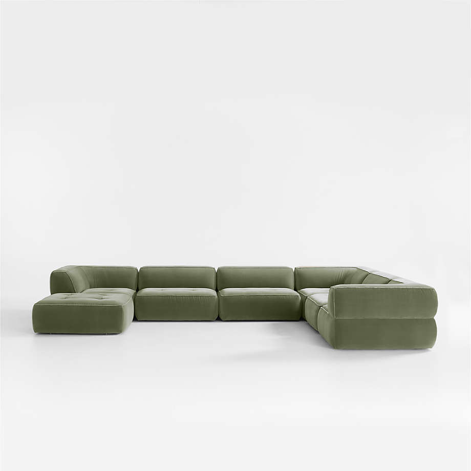 Angolare 7-Piece Sectional Sofa by Athena Calderone | Crate & Barrel