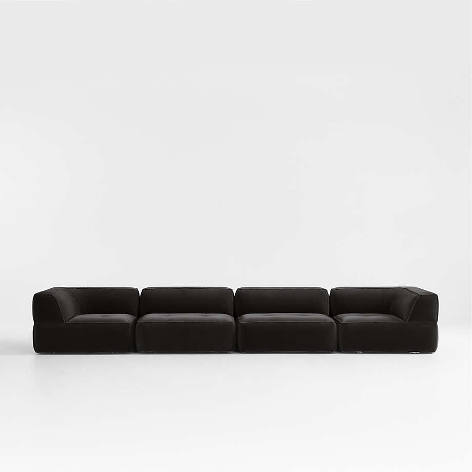Angolare 4-Piece Sectional Sofa by Athena Calderone | Crate & Barrel Canada
