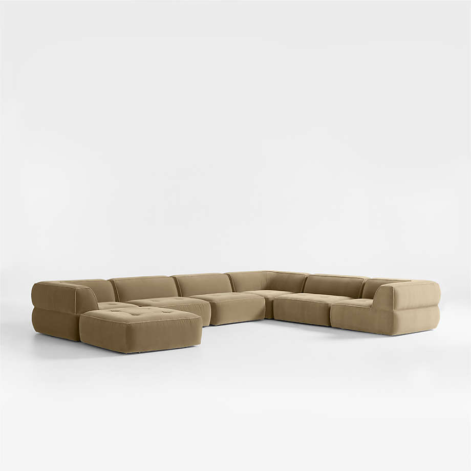 Angolare 7-Piece Sectional Sofa by Athena Calderone | Crate & Barrel