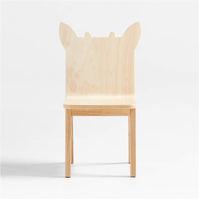 Anker Natural Wood Kids Play Chair | Crate & Kids