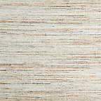 Antwerp Performance Oatmeal White Rug Swatch 12"x18" | Crate & Barrel