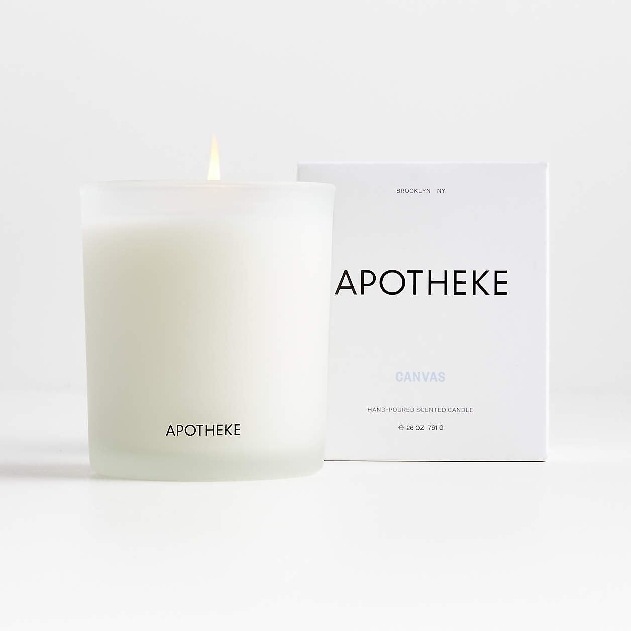 Apotheke Canvas-Scented Candle + Reviews | Crate & Barrel