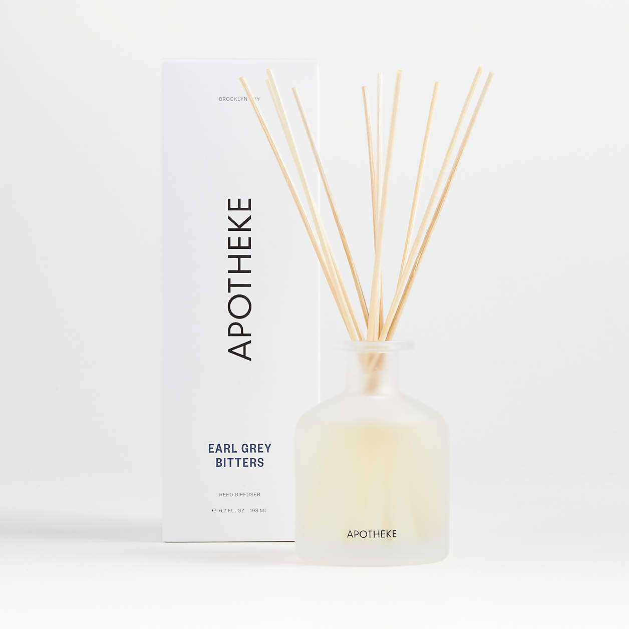 Apotheke Earl Grey Bitters-Scented Reed Diffuser + Reviews | Crate & Barrel