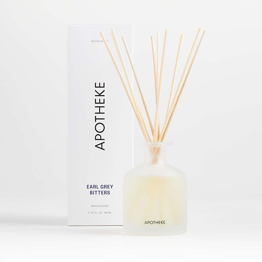 Apotheke Earl Grey Bitters-Scented Reed Diffuser + Reviews | Crate & Barrel