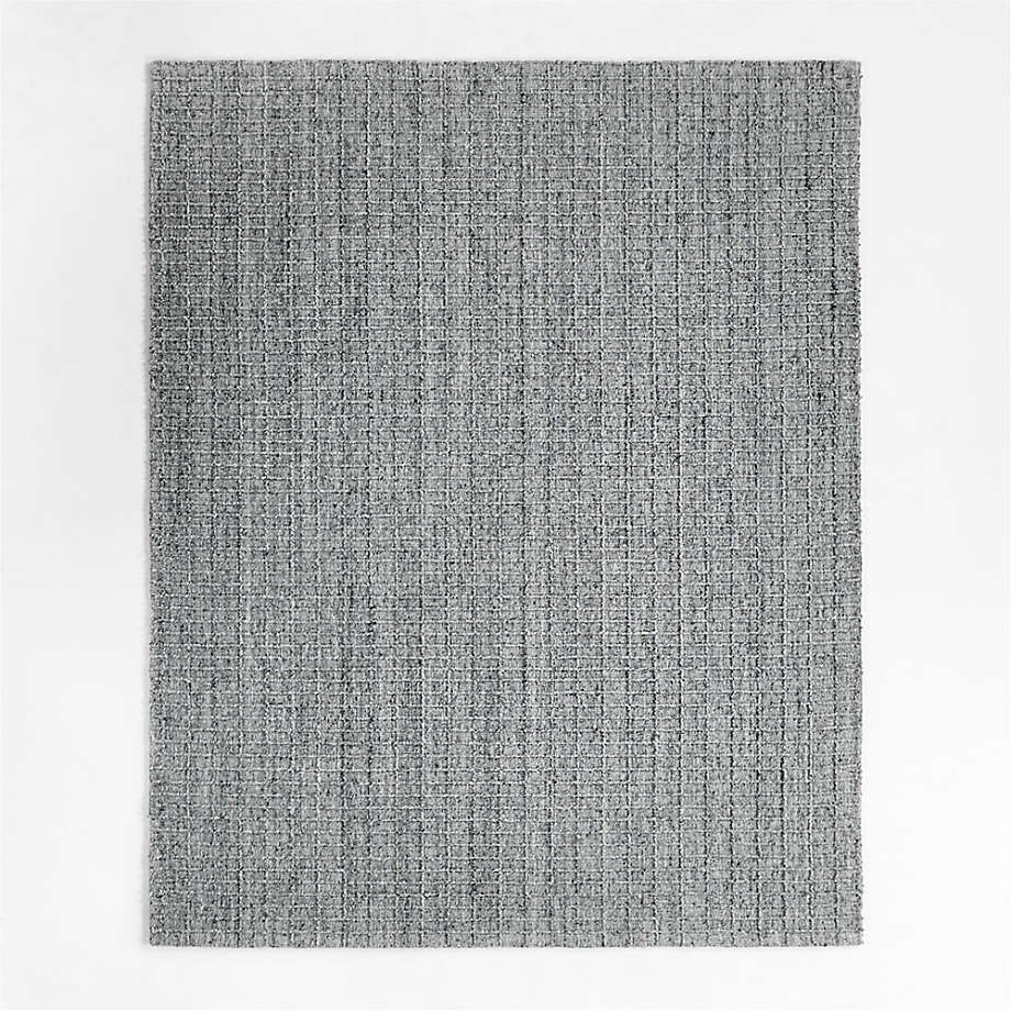 Arles Performance Wool Raised Pattern Grey Area Rug 8'x10' + Reviews ...