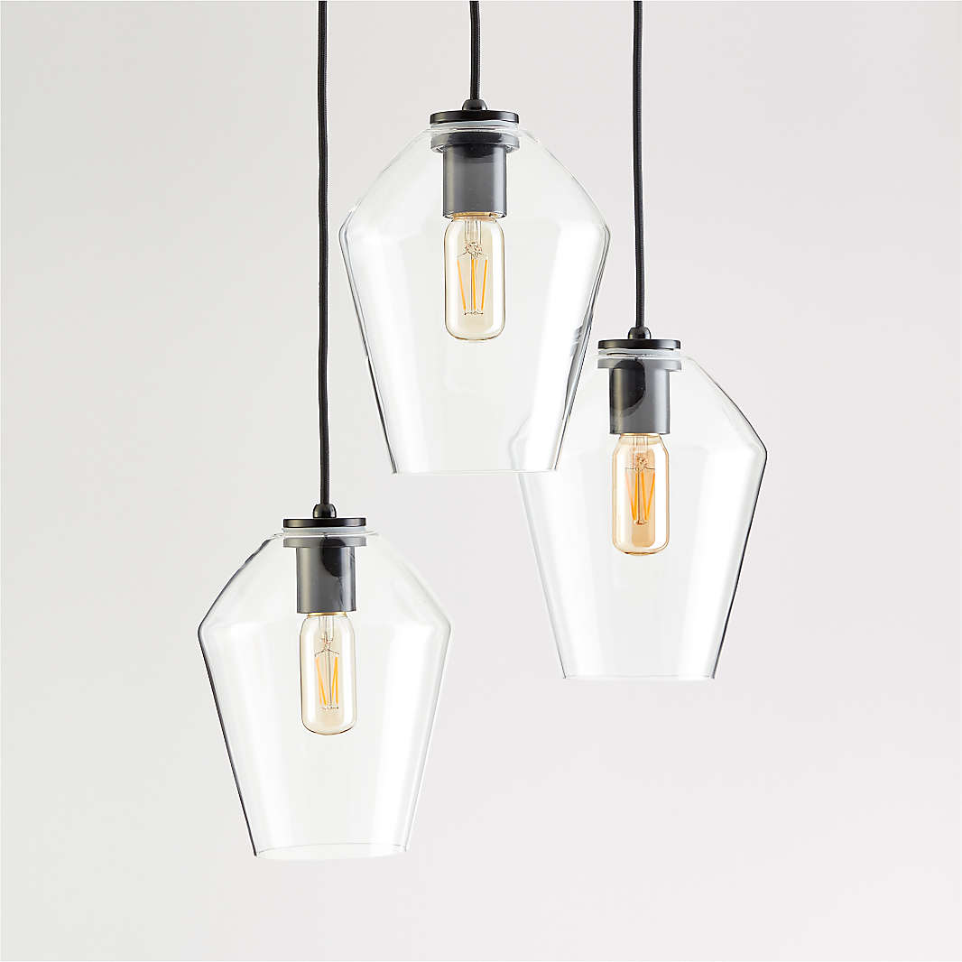 Glass Pendant Lighting | Crate & Barrel