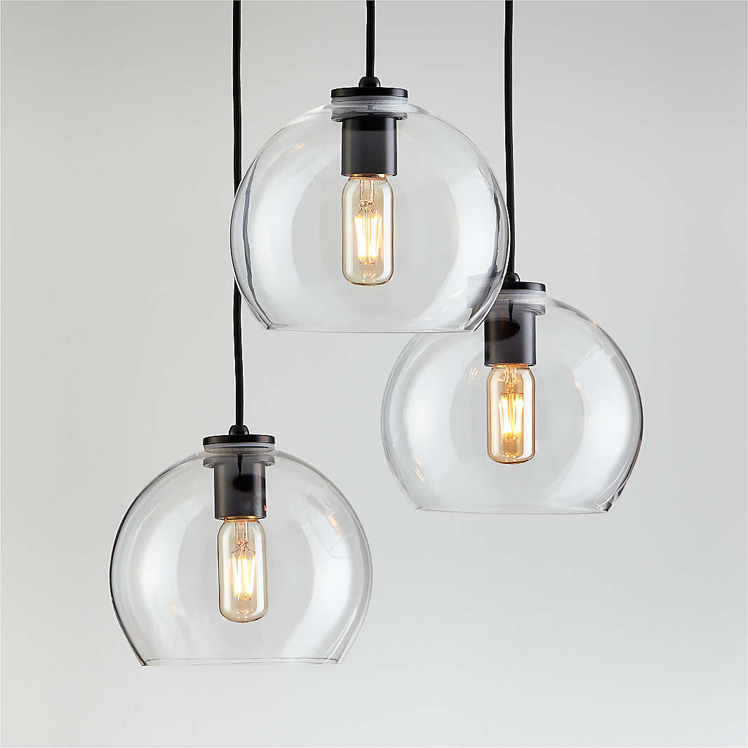 Black and Gold Pendant Lights | Crate & Barrel