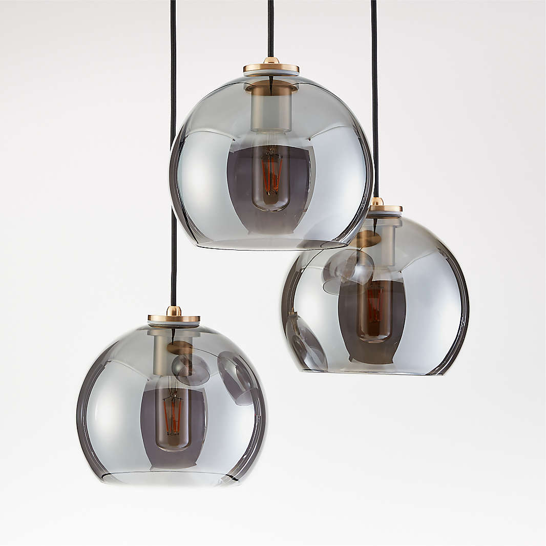 Black and Gold Pendant Lights | Crate & Barrel