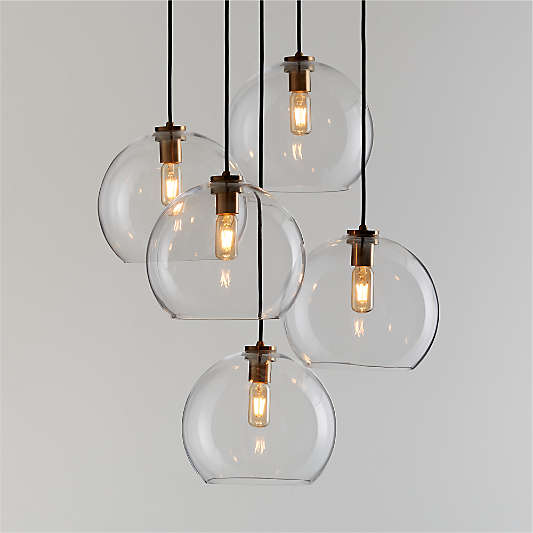 Glass Ceiling Lighting | Crate & Barrel Canada