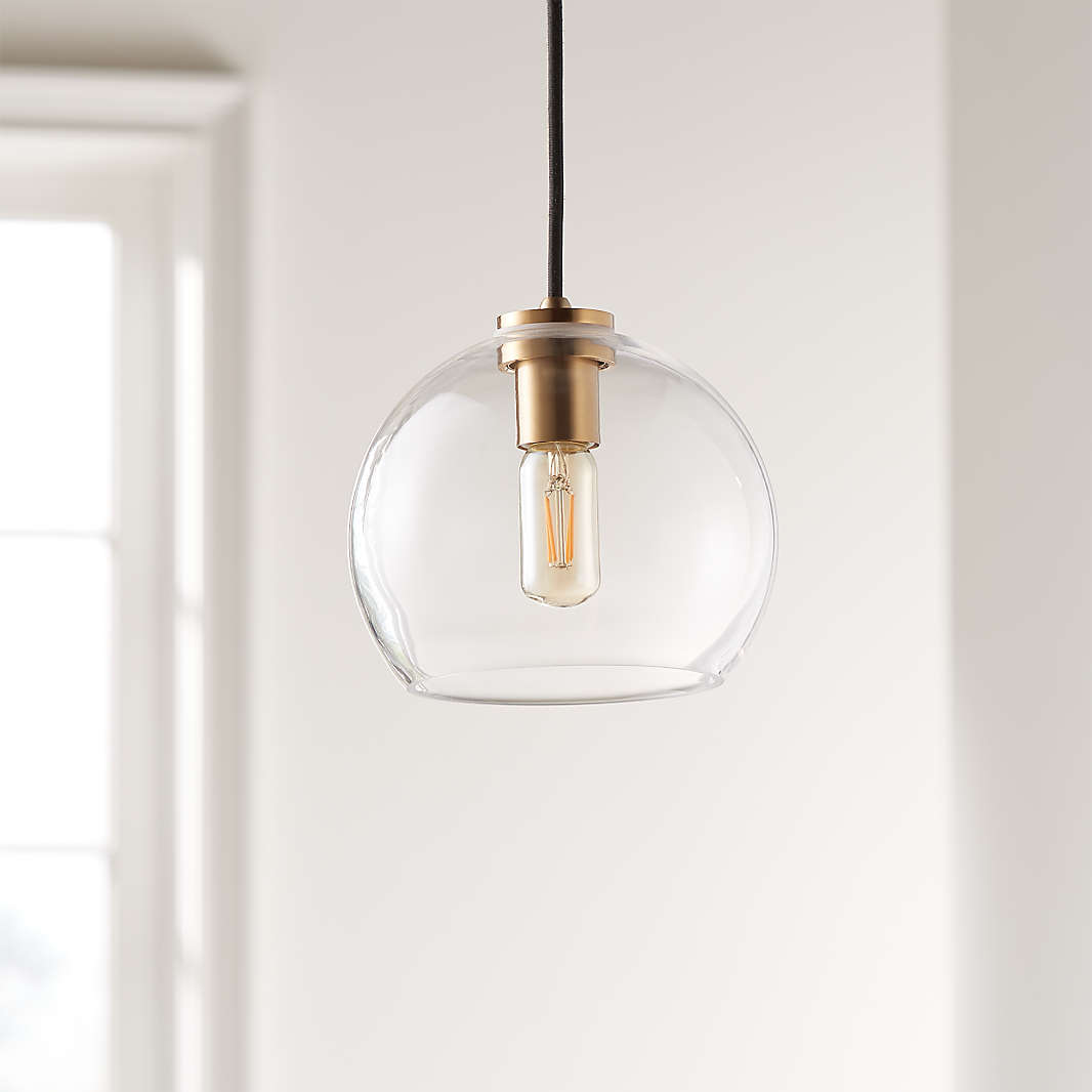 Glass Pendant Lighting | Crate & Barrel
